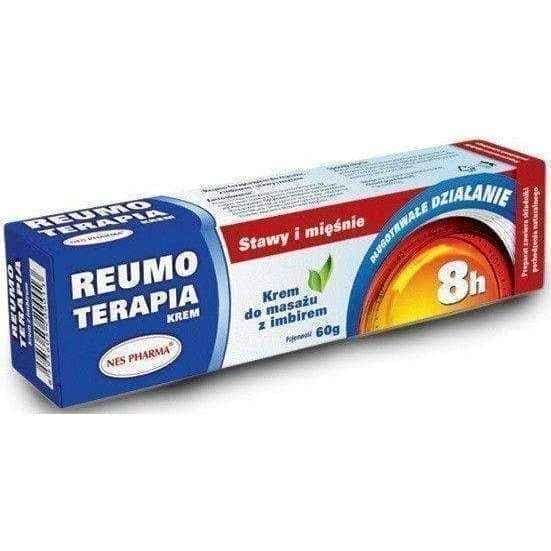 REUMO THERAPY cream with ginger 60g back muscle pain relief, leg pain ...