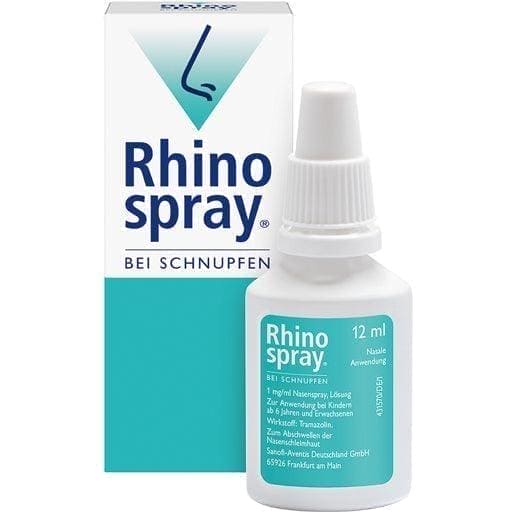 RHINOSPRAY tramazoline, nasal spray – ELIVERA UK