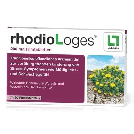 RHODIOLOGES 200 mg stress relief tablets, extreme tiredness UK – ELIVERA UK