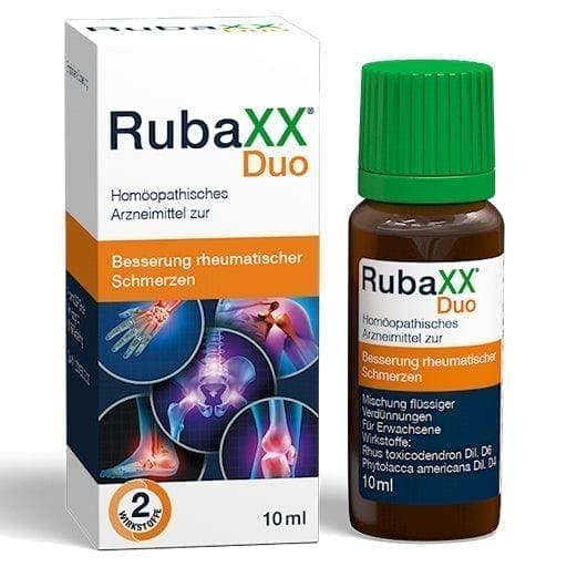 RUBAXX Duo rheumatic pain drops UK – ELIVERA UK