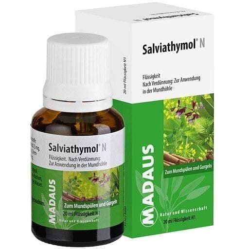 SALVIATHYMOL N Madaus drops – ELIVERA UK