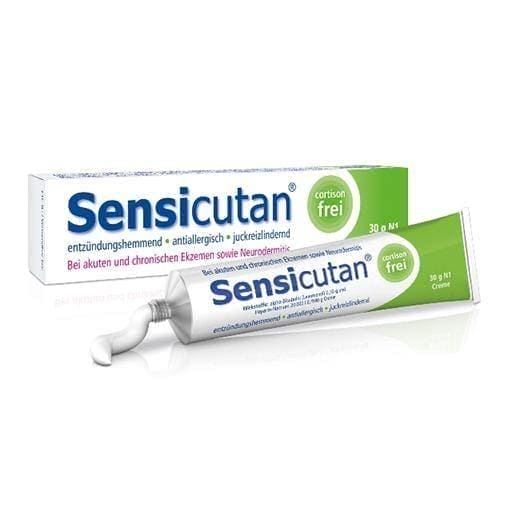 SENSICUTAN cream 30 g acute eczema, prurigo, itching skin UK – ELIVERA UK