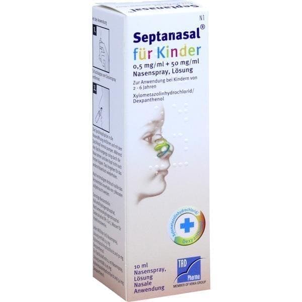 SEPTANASAL children's nasal flu, children's nasal spray UK – ELIVERA UK