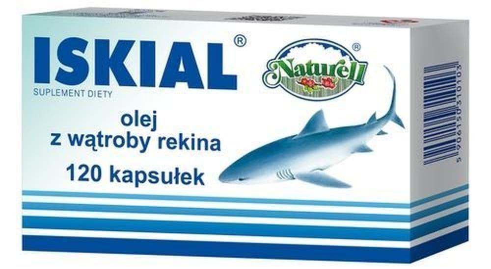 Shark liver oil, alkylglycerols, squalene, Iskial 120 UK – ELIVERA UK