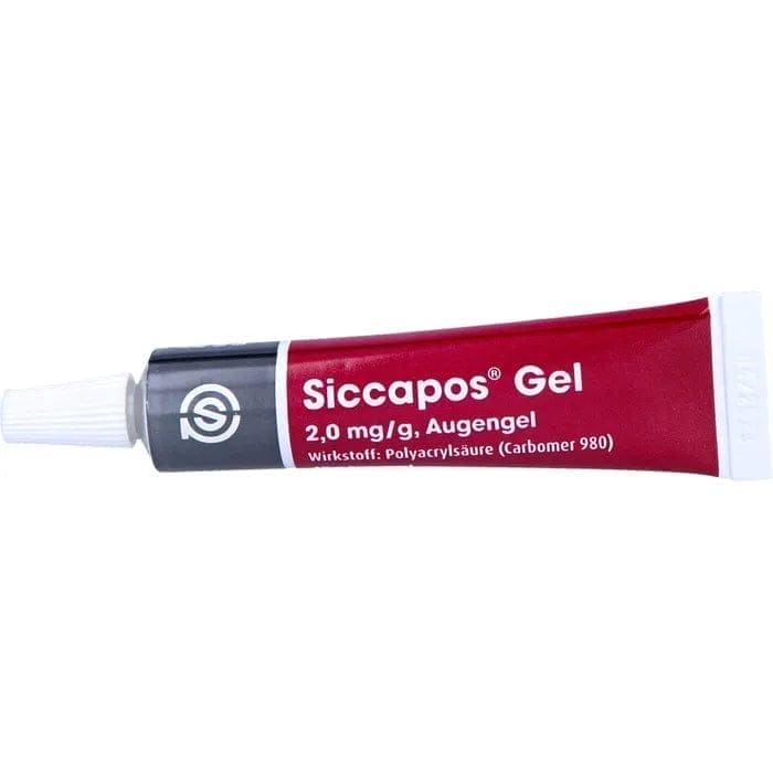 SICCAPOS Gel, itchy dry eyes conjunctivitis, keratoconjunctivitis sicca ...