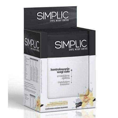 Simplic flavored with vanilla cream 30g x 10 sachets UK – ELIVERA UK