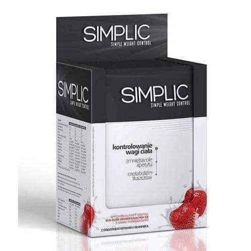 Simplic with strawberry flavor 30g x 10 sachets UK – ELIVERA UK