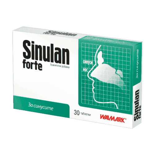 Sinulan Forte 30 tablets for colds and sinusitis UK – ELIVERA UK
