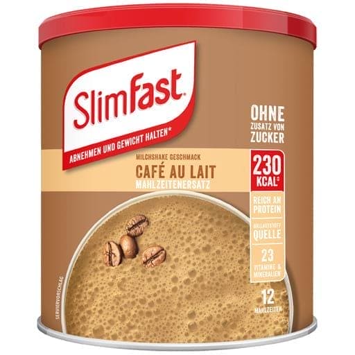 SLIM FAST, Powder Cafe au Lait UK – ELIVERA UK
