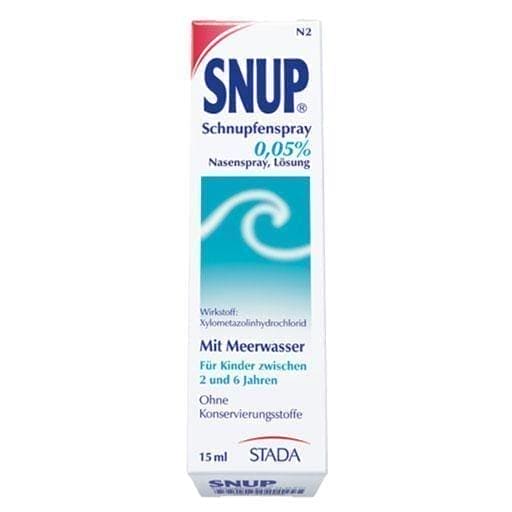 SNUP cold spray 0.05% nasal spray – ELIVERA UK