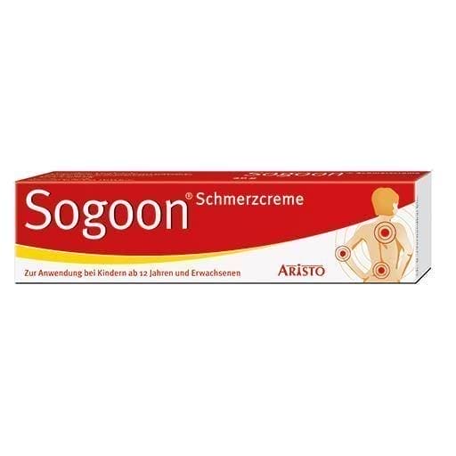 SOGOON pain cream, active care cream aches and pains UK – ELIVERA UK