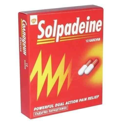 SOLPADEINE 12 capsules – ELIVERA UK