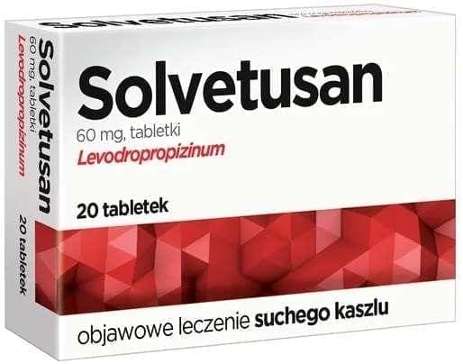 Solvetusan, dry non productive cough treatment UK – ELIVERA UK