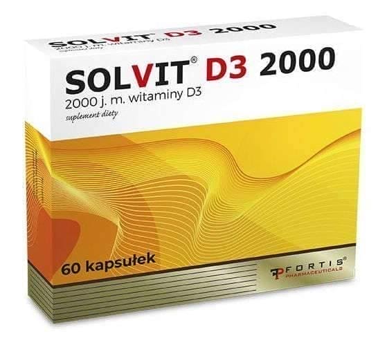 Solvit vitamin D3 2000 UK – ELIVERA UK