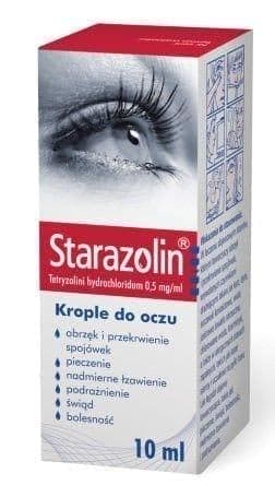 STARAZOLIN drops, allergy eye drops UK – ELIVERA UK