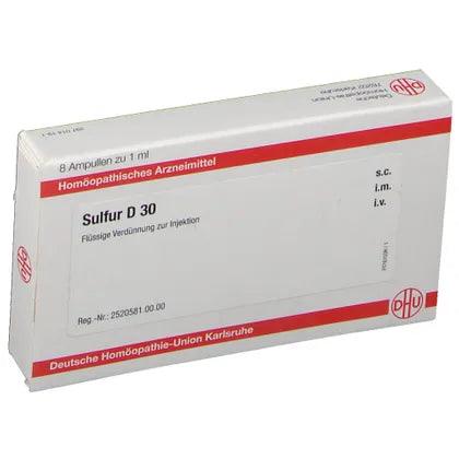 SULFUR D 30 ampoules UK – ELIVERA UK