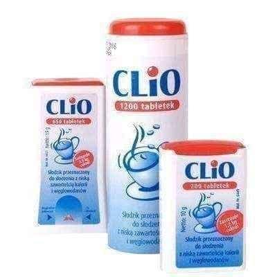 Sweetener CLIO x 200 tablets UK – ELIVERA UK