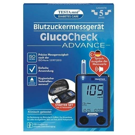 TESTAMED GlucoCheck Advance UK – ELIVERA UK