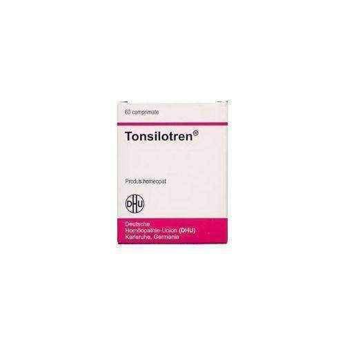 TONSILOTREN x 60 tablets, enlarged tonsils in children, swollen tonsils ...