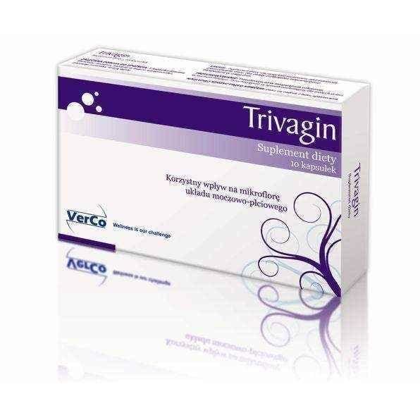 TRIVAGIN x 10 capsules, lactobacillus – ELIVERA UK