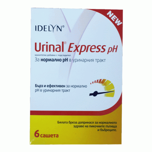 URINAL EXPRESS pH 6 sachets UK – ELIVERA UK
