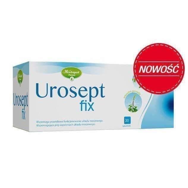 Urosept fix x 20 sachets help in the proper functioning of the urinary ...