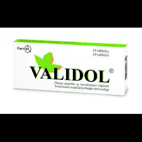 Validol 60mg sublingual tablets N10 UK – ELIVERA UK