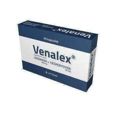 VENALEX x 30 capsules, diosmin, hesperidin, heaviness in legs UK ...