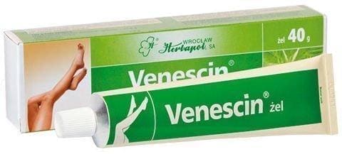 VENESCIN gel 40g varicose veins treatment UK – ELIVERA UK