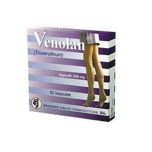 VENOLAN 0.3 x 50 capsules, leg ulcer treatment, varicose veins pain UK ...