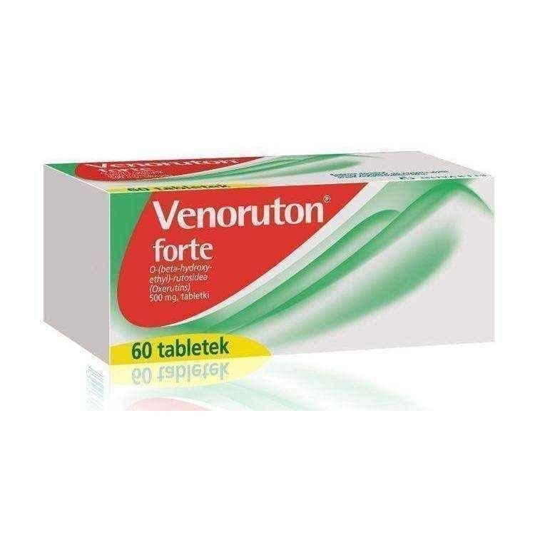 VENORUTON Forte, blood vessels, polyethylene glycol UK – ELIVERA UK