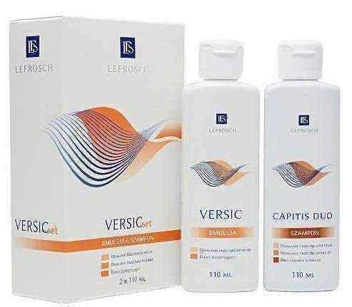 VERSIC Set Emulsion 110ml + Capitis Duo shampoo 110ml UK – ELIVERA UK