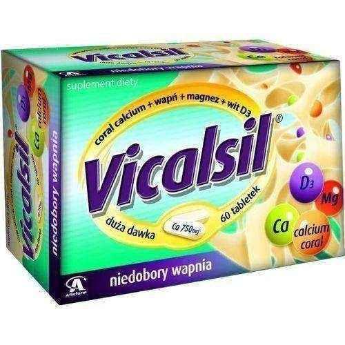 VICALSIL x 60 tablets, where to buy calcium carbonate, vit d supplement ...