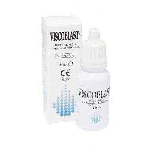 VISCOBLAST eye drops 15ml, eye drops for dry eyes UK – ELIVERA UK