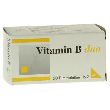 VITAMIN B DUO film-coated tablets UK – ELIVERA UK