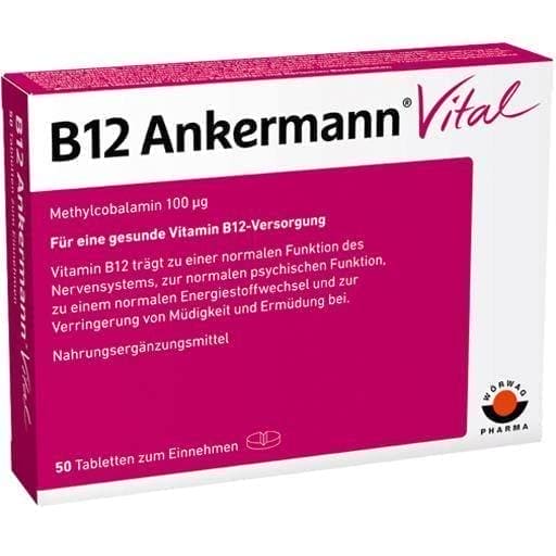 Vitamin B12 ANKERMANN Vital tablets – ELIVERA UK