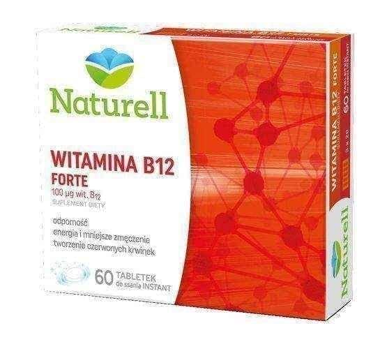 Vitamin B12 Forte x 60 lozenges UK – ELIVERA UK