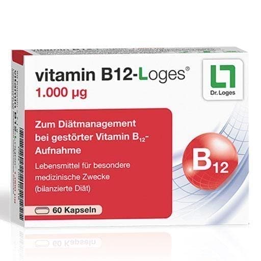 VITAMIN B12-LOGES 1,000 µg vitamin b12 deficiency – ELIVERA UK