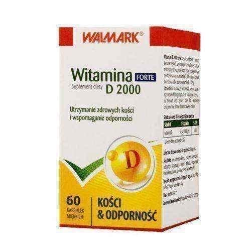 Vitamin D 2000 Forte x 60 capsules, best vitamin d3 supplement UK ...