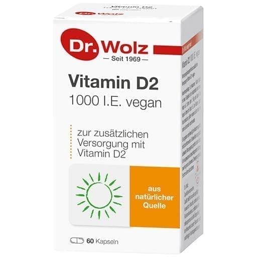 VITAMIN D2 1000 IU vegan capsules – ELIVERA UK