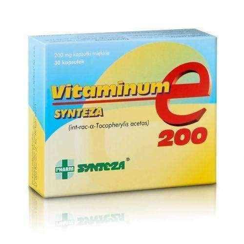 Vitamin e 200 - Vitaminum E 200mg x 30 capsules – ELIVERA UK