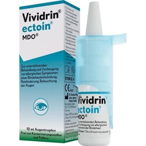 VIVIDRIN ectoin MDO allergic conjunctivitis eye drops UK – ELIVERA UK