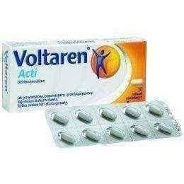 Voltaren Acti x 10 tablets UK – ELIVERA UK