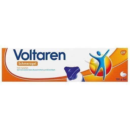 VOLTAREN pain gel with blue comfort screw cap. UK – ELIVERA UK