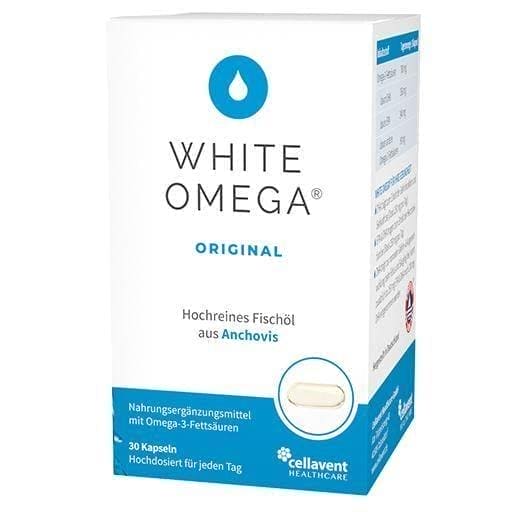 WHITE OMEGA Original Omega-3 fatty acids capsules 60 pcs UK – ELIVERA UK