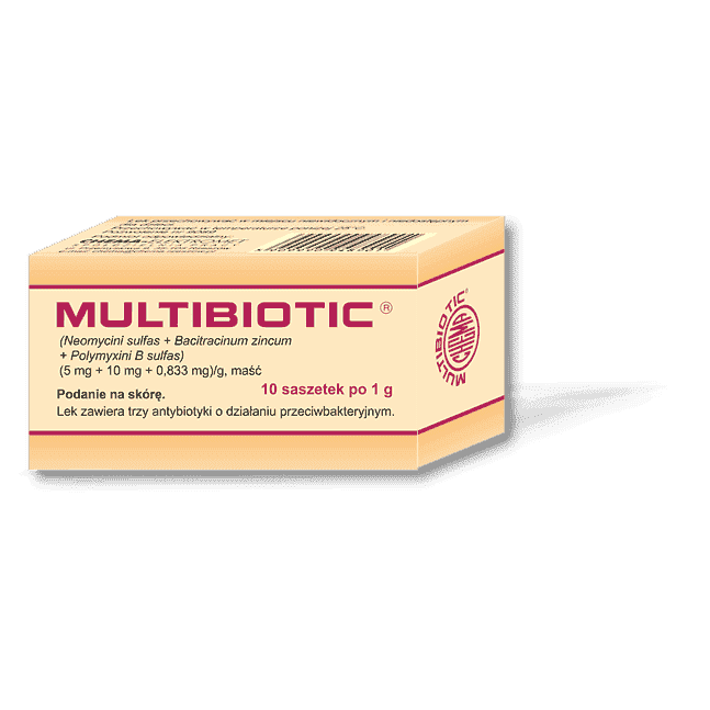 Wound care MULTIBIOTIC Ointment x 10 sachets UK – ELIVERA UK