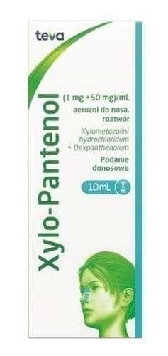 Xylo-Pantenol nasal spray, xylometazoline, dexpanthenol UK – ELIVERA UK