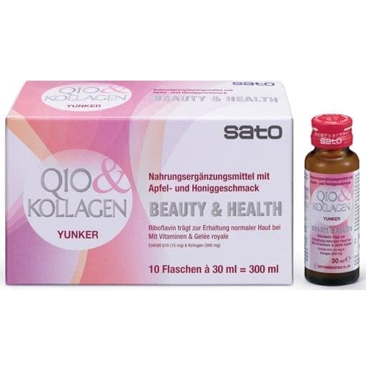 YUNKER Q10 & collagen extract – ELIVERA UK