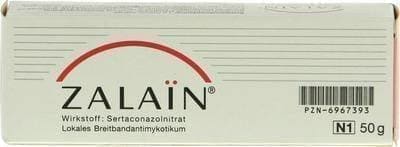 ZALAIN cream 50 g, dermatophytes, skin fungal infection UK – ELIVERA UK