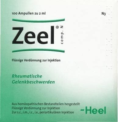 ZEEL comp.N ampoules 100 pc arthrosis, osteoarthritis – ELIVERA UK